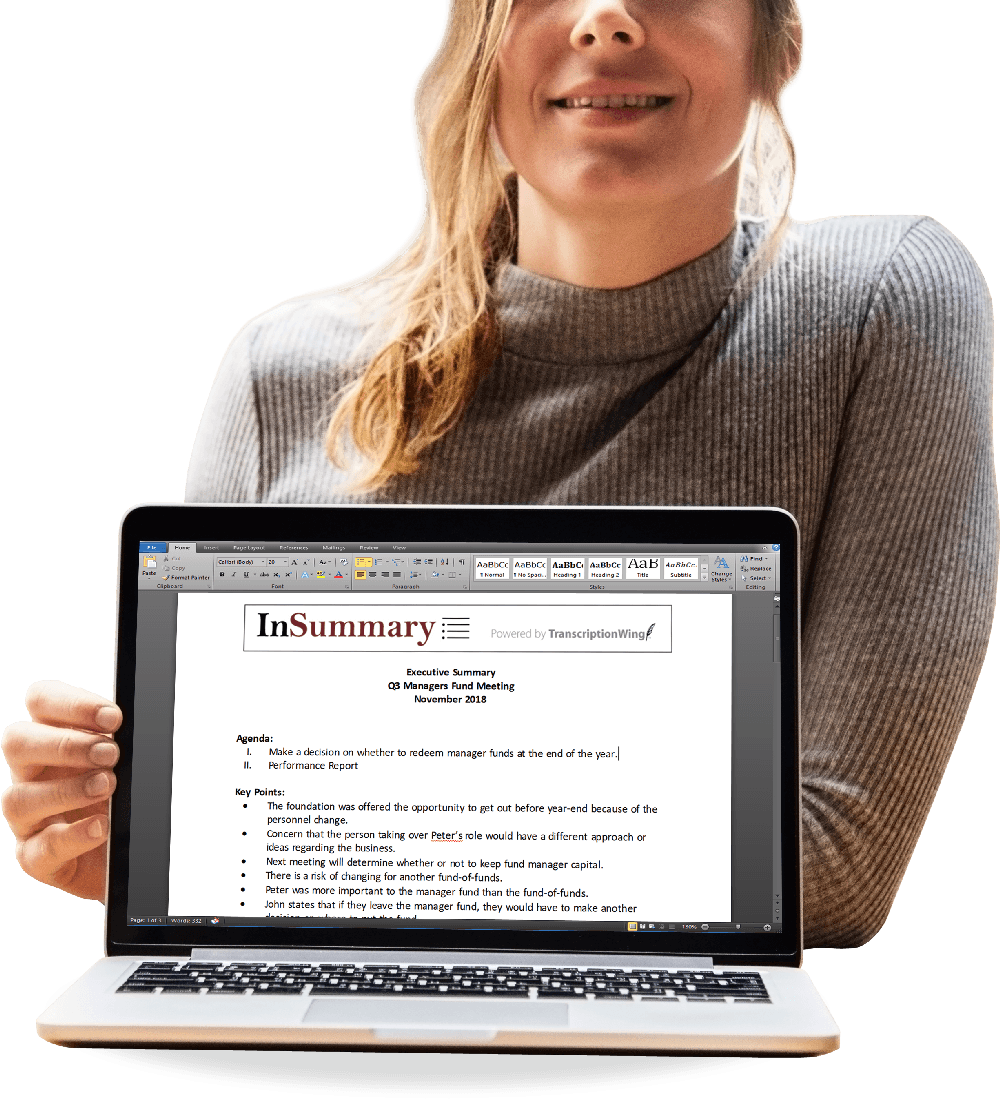 General Transcription Services and Audio Transcriptions | TranscriptionWing